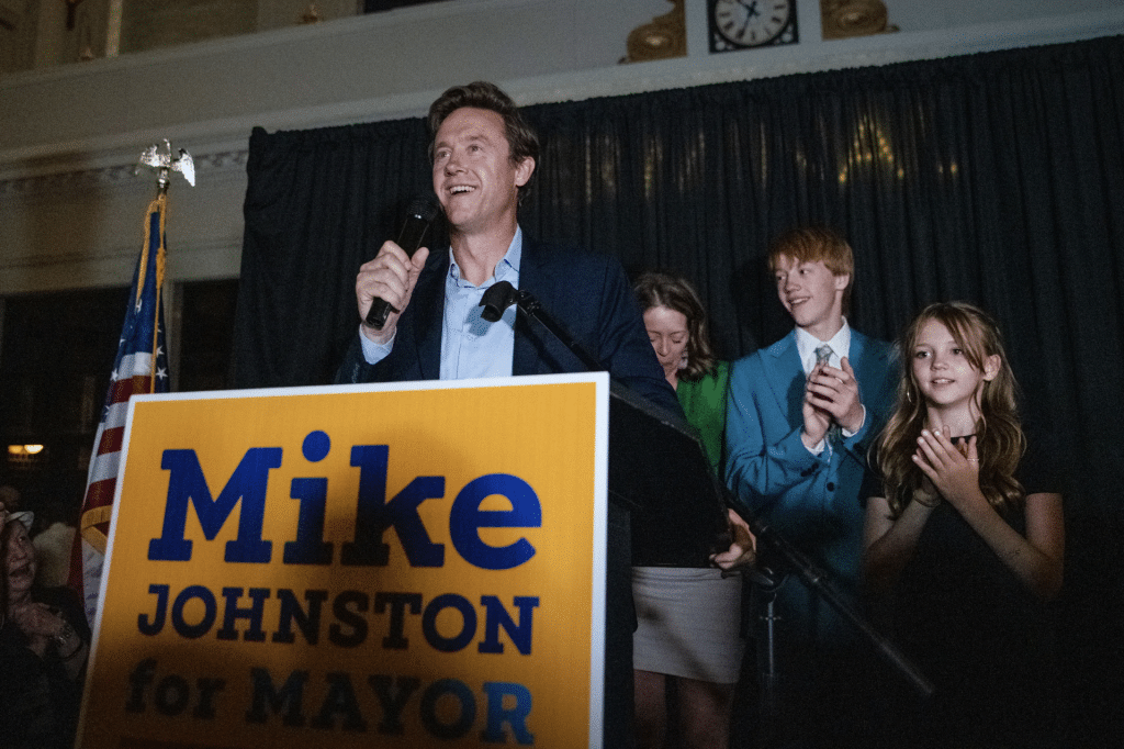 Mike Johnston beats Kelly Brough to become Denver’s first new mayor in ...